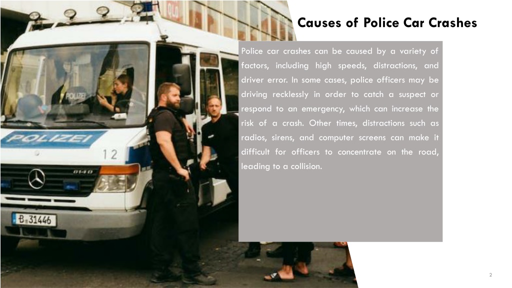PPT - Understanding the Dangers of Police Car Crashes PowerPoint ...