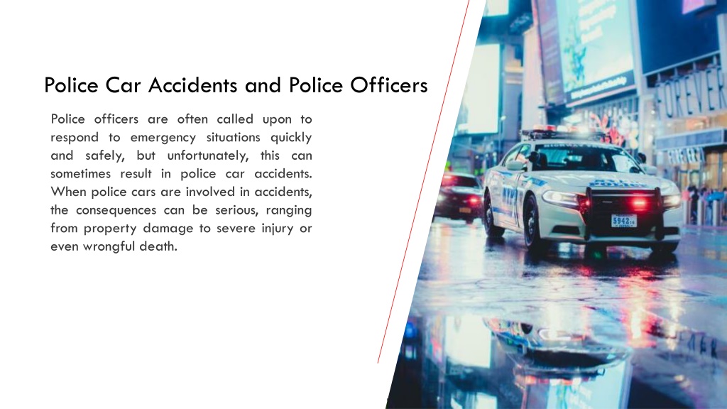 Ppt Understanding The Dangers Of Police Car Crashes Powerpoint