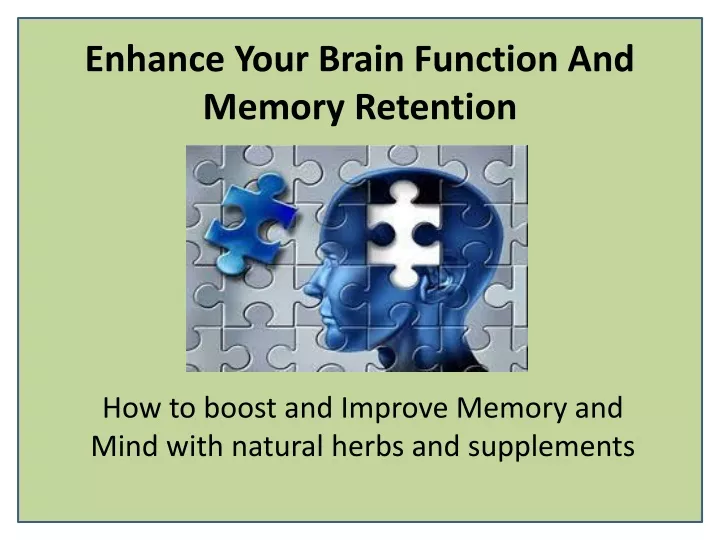 PPT - Boost Your Brain Power with Branole X Capsule PowerPoint Presentation - ID:12059451