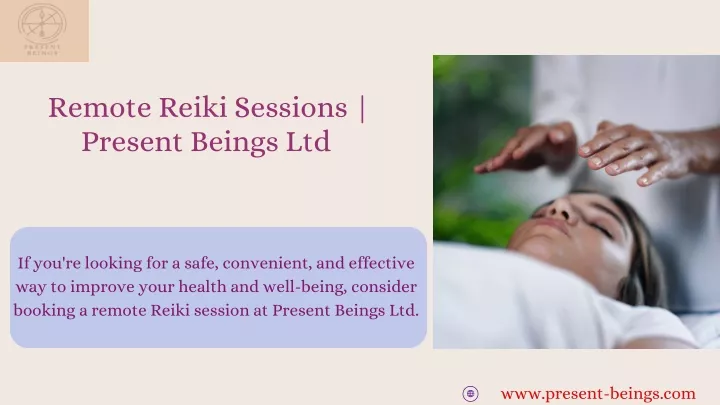 PPT - Find Peace & Balance with Remote Reiki Sessions at Present Being ...