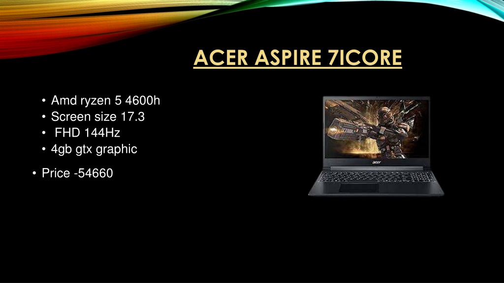 PPT - Top 10 Gaming laptop under 50000 PowerPoint Presentation, free ...
