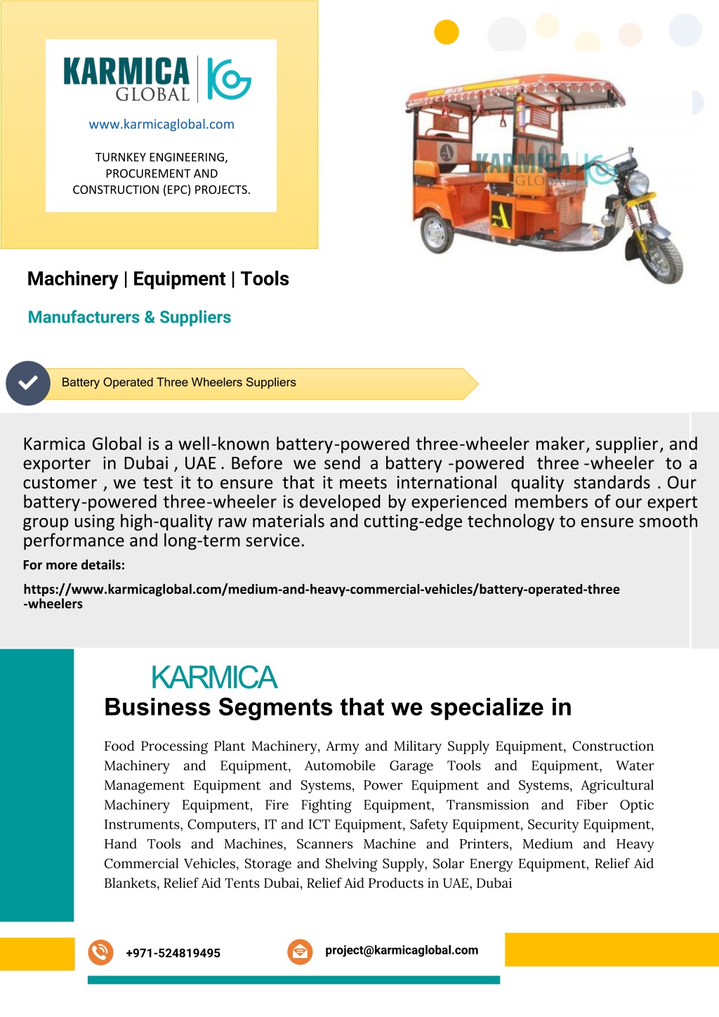 PPT - Battery Operated Three Wheelers Suppliers PowerPoint Presentation ...