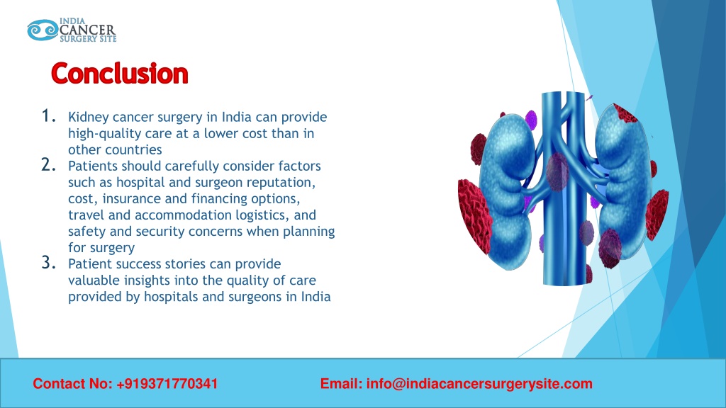 PPT - Planning For Kidney Cancer Surgery in India PowerPoint ...