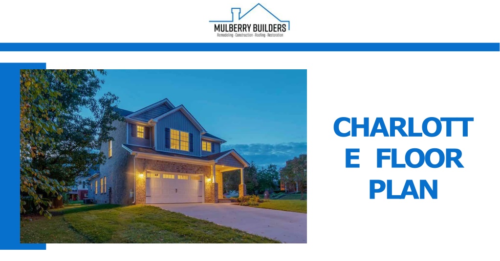 PPT - Find Your Dream Home in Charlotte Floor Plan with Mulberry ...