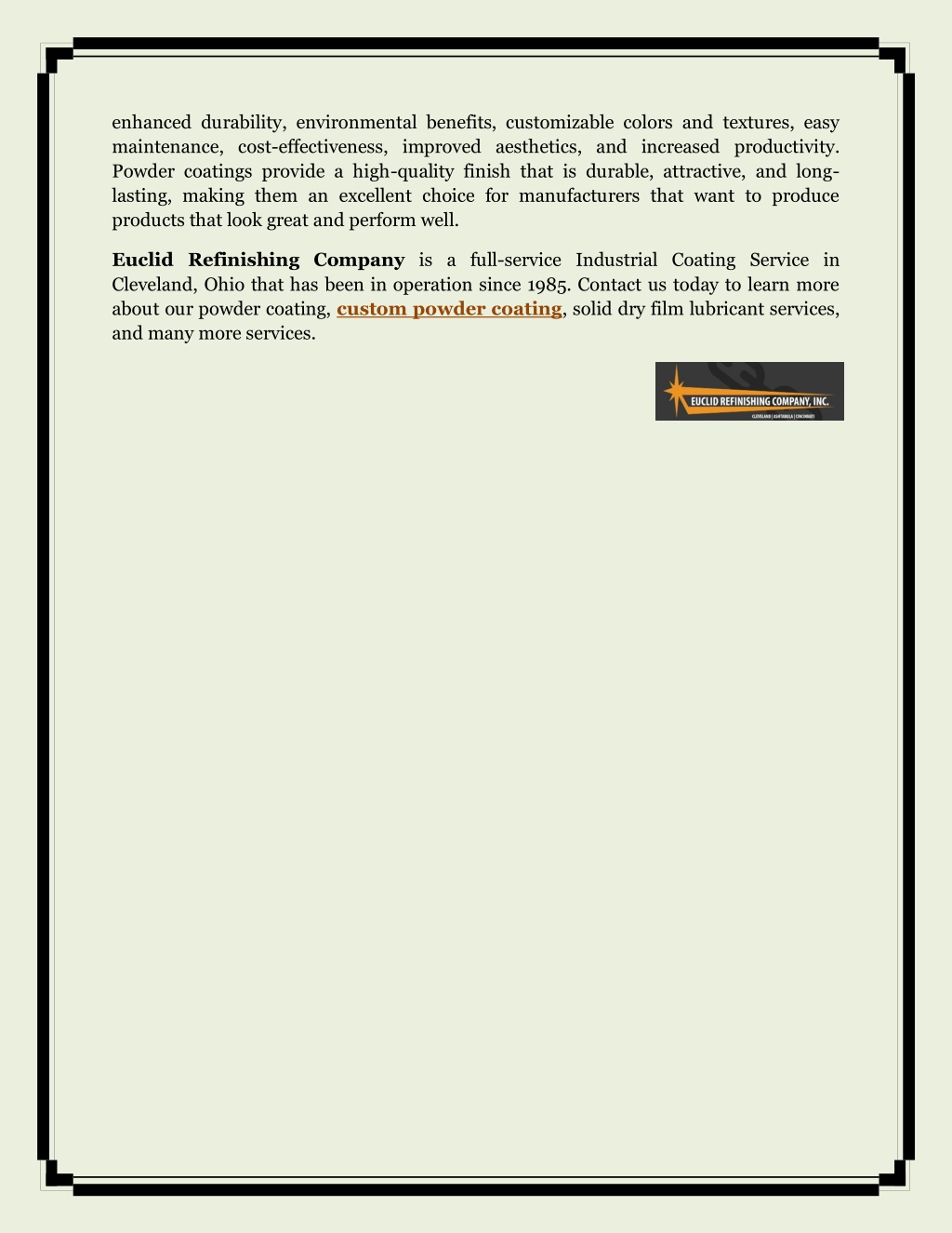 PPT - Enhance the Durability and Aesthetics of Your Products with ...