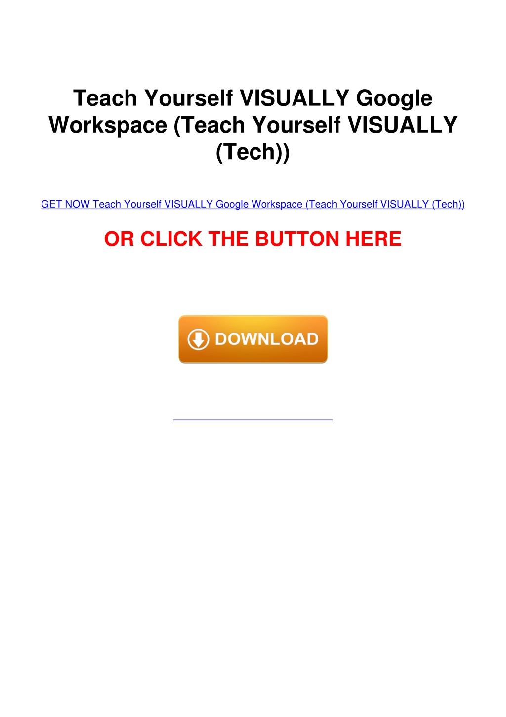 PPT - $PDF$/READ/DOWNLOAD Teach Yourself VISUALLY Google Workspace ... PPT - $PDF$/READ/DOWNLOAD Teach Yourself VISUALLY Google Workspace ...