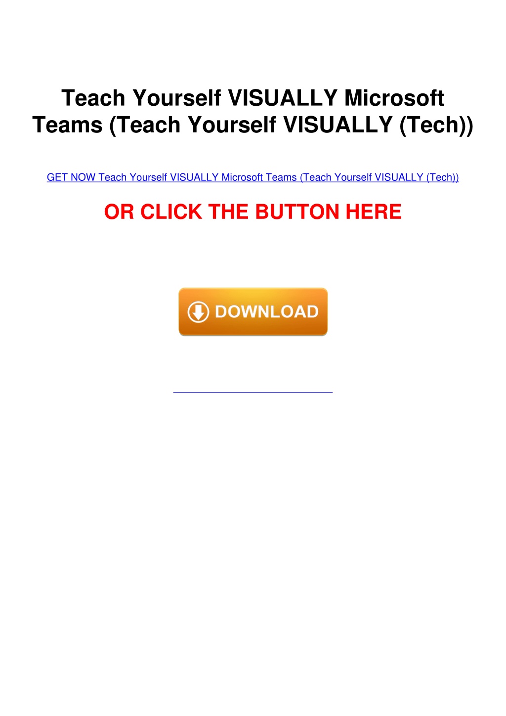 PPT - DOWNLOAD/PDF Teach Yourself VISUALLY Microsoft Teams (Teach ... PPT - DOWNLOAD/PDF Teach Yourself VISUALLY Microsoft Teams (Teach ...