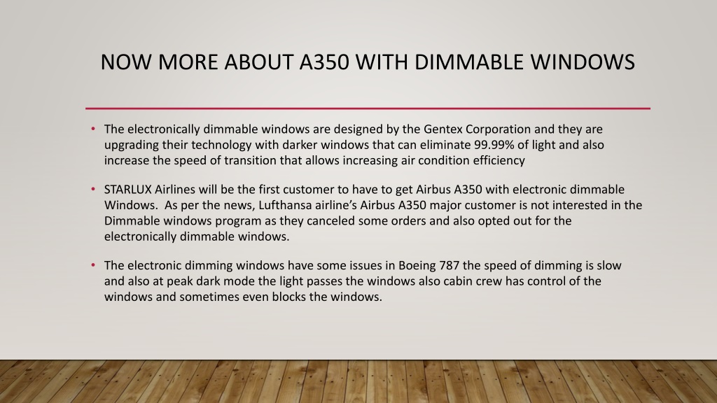 PPT - What Makes the Airbus A350 Stand Out from PowerPoint Presentation ...