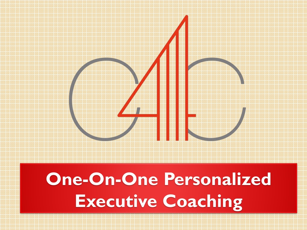 PPT - One-On-One Personalized Executive Coaching PowerPoint Presentation - ID:12067471