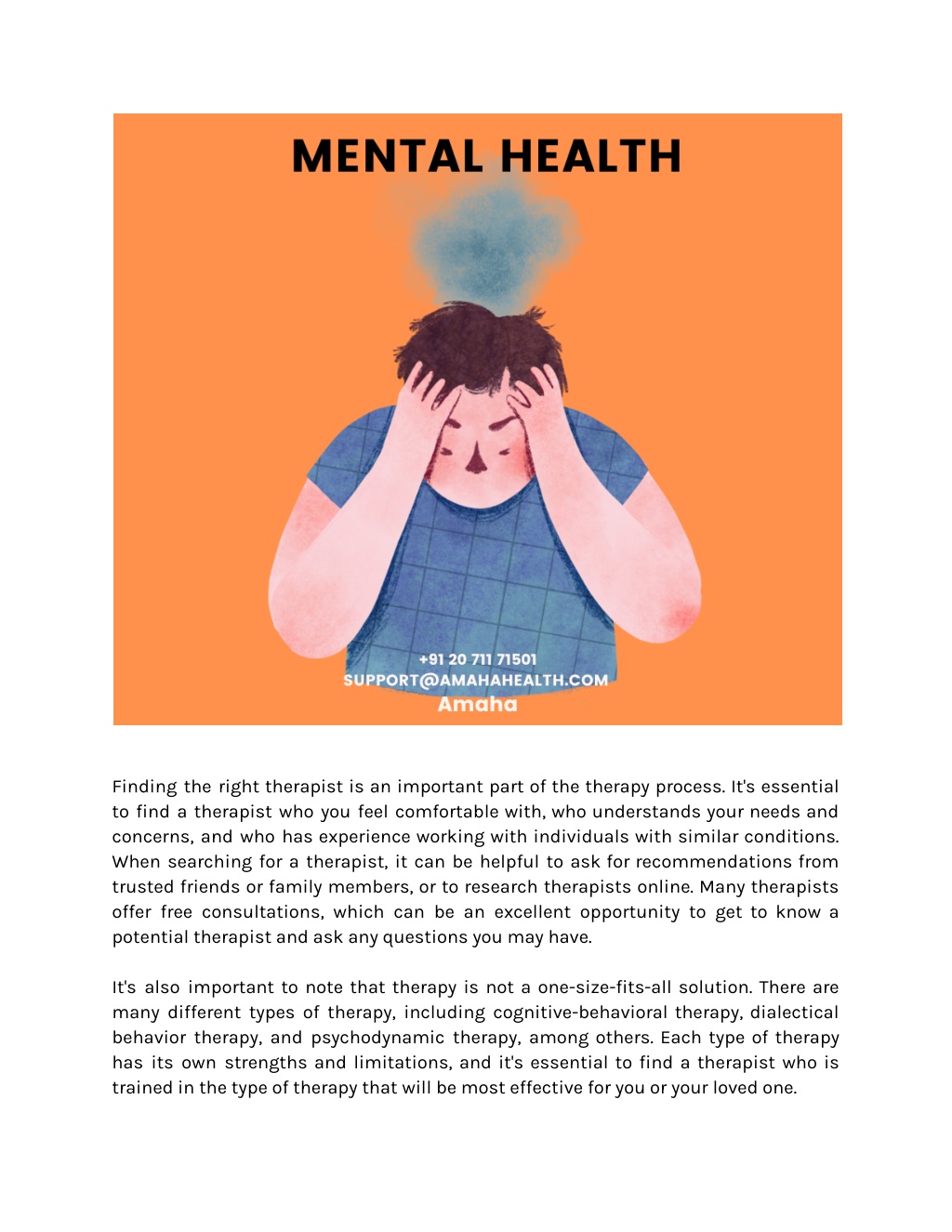 PPT - The Benefits of Therapy_ How to Find the Right Therapist for You ...