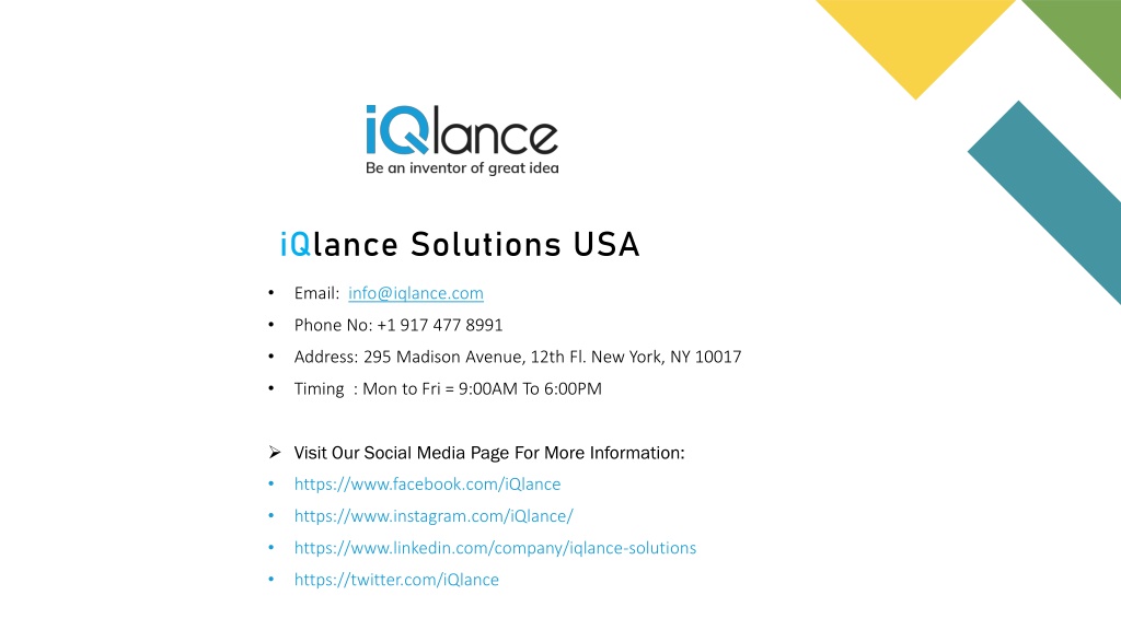 PPT - Software Developers Miami - iQlance PowerPoint Presentation, free download - ID:12067853