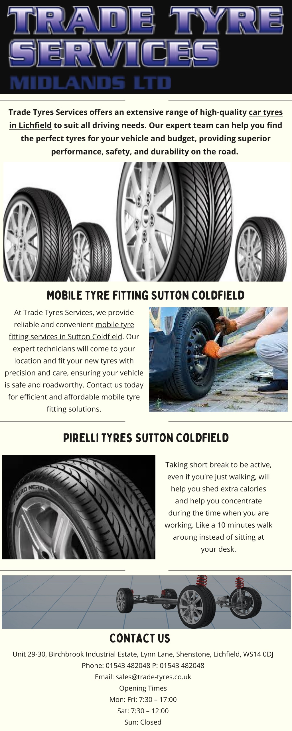 PPT - Buy Tyres Lichfield with Trade Tyres Services PowerPoint ...
