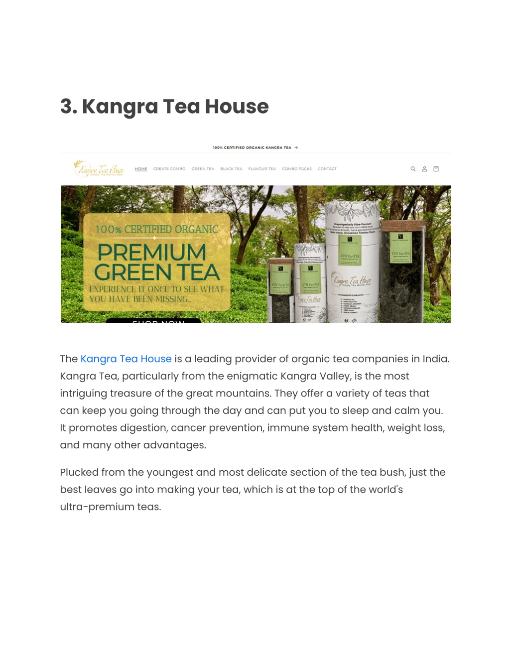 PPT - Top 7 Best Organic Tea Brands in India PowerPoint Presentation ...
