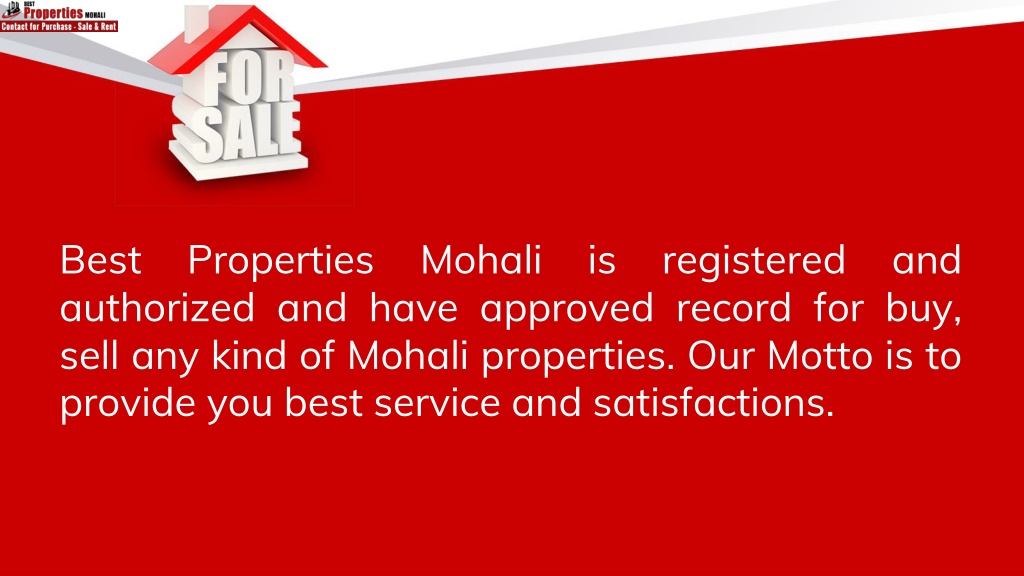 PPT - Commercial Properties for Sale in Mohali | Best Properties Mohali PowerPoint Presentation ...