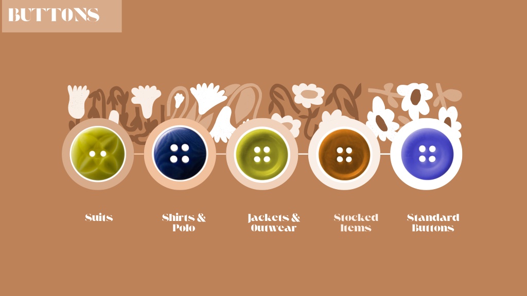 PPT - Create Unique Custom Clothing Buttons for Your Outfit | Corozo ...