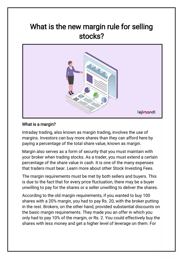 PPT - What is the new margin rule for selling stocks PowerPoint ...