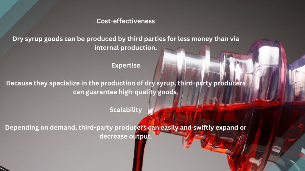 PPT - Dry Syrup Third-Party Manufacturers in India | Medcure Pharma ...