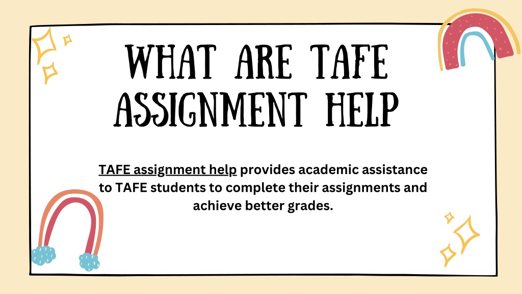 PPT - TAFE ASSIGNMENT HELP PowerPoint Presentation, free download - ID ... PPT - TAFE ASSIGNMENT HELP PowerPoint Presentation, free download - ID ...