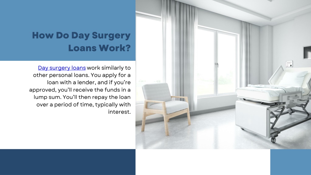PPT - Everything You Need to Know About Day Surgery Loans PowerPoint ...