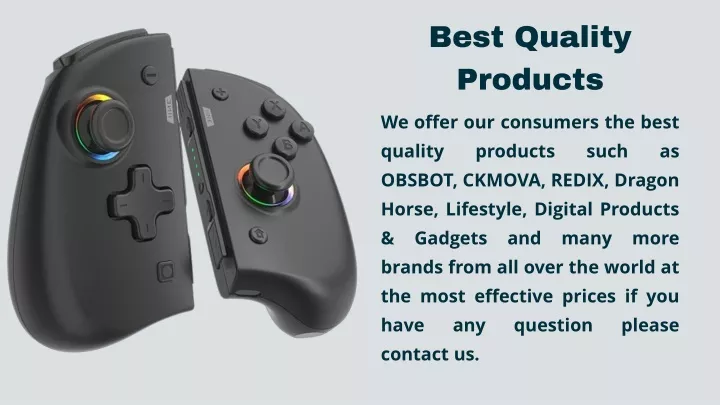 PPT - Buy Redix Wireless Joycon Controller for NS, PC PowerPoint ...