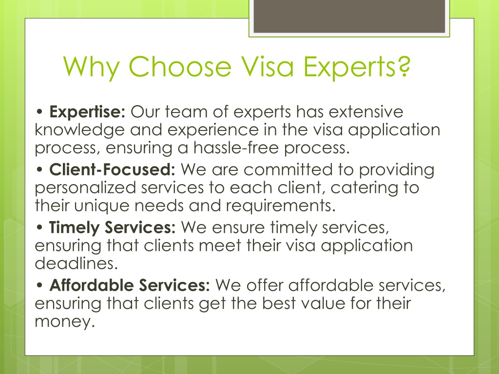 PPT - Voyage Visa Experts: Your Trusted Partner for All Visa Needs ...
