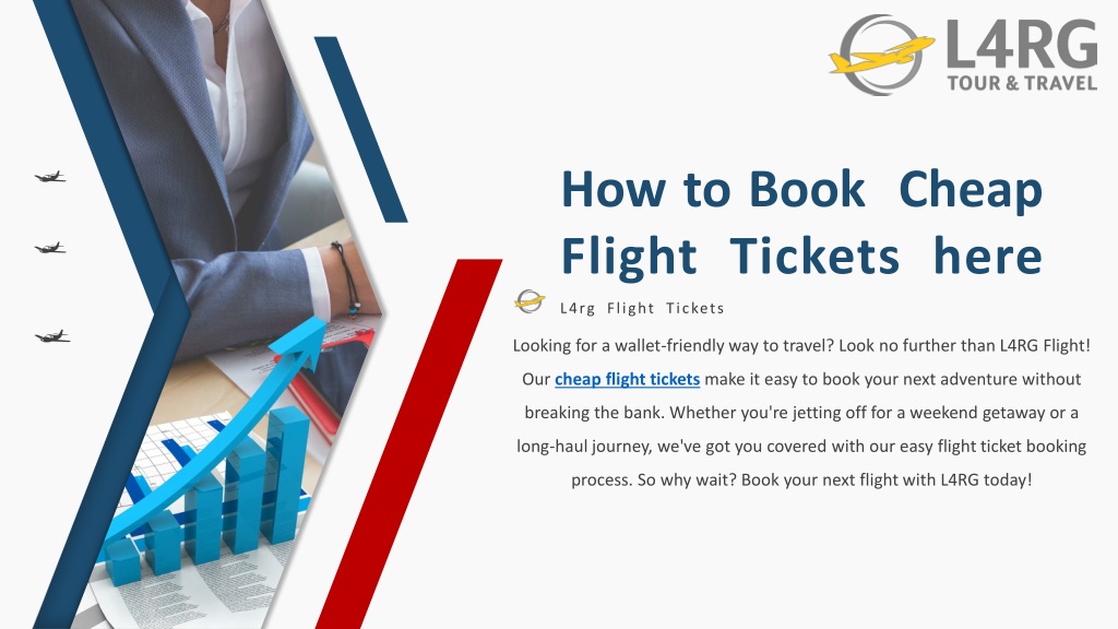 PPT - Cheap Flight Ticket Booking -L4RG gives you best deal PowerPoint ...