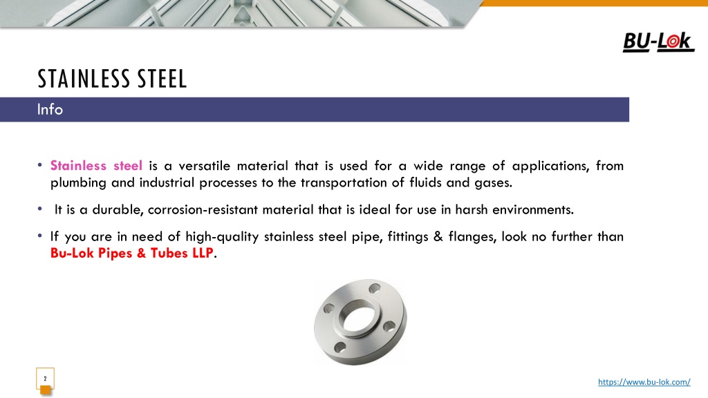 PPT - Stainless Steel,Pipe, Fittings & Flanges PowerPoint Presentation ...
