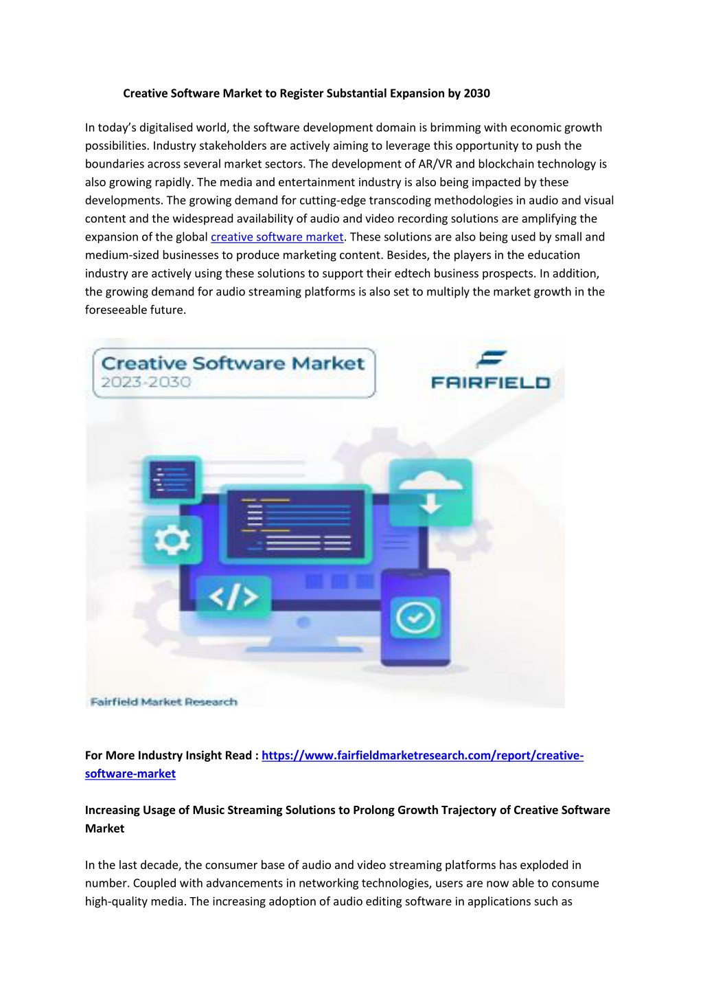 PPT - Creative Software Market PowerPoint Presentation, free download ...