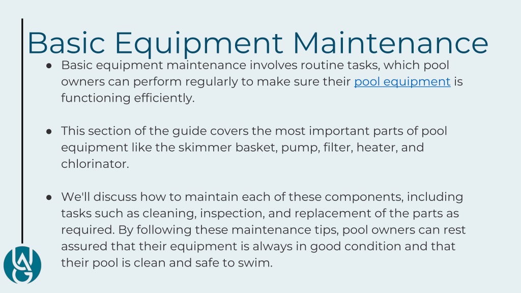 PPT - The Ultimate Guide to Pool Equipment Maintenance PowerPoint ...