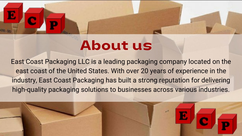 PPT - Best Corrugated Box Company - East Coast Packaging, LLC ...