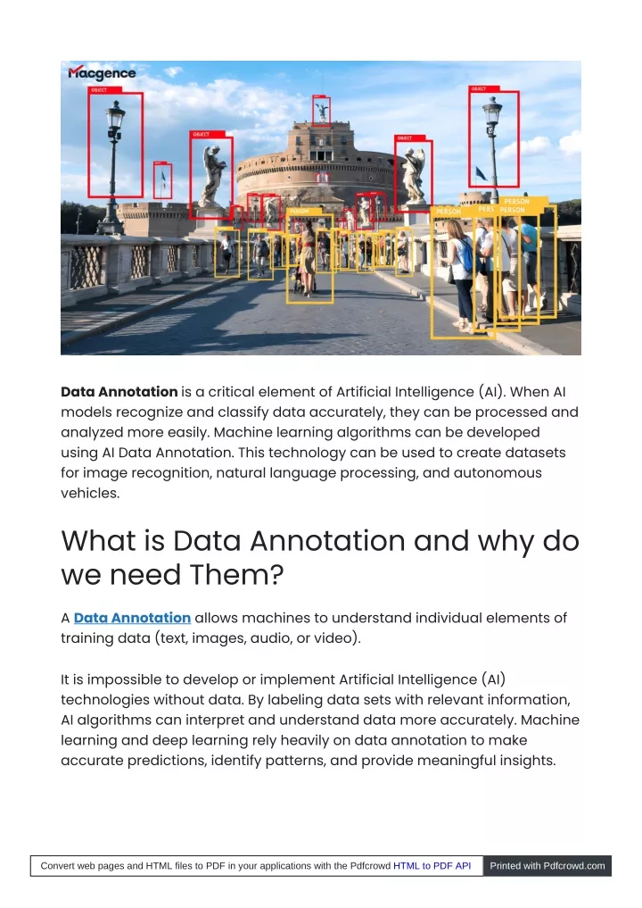 PPT - How to Get Ahead in Data with Ai Data Annotation | Macgence ...