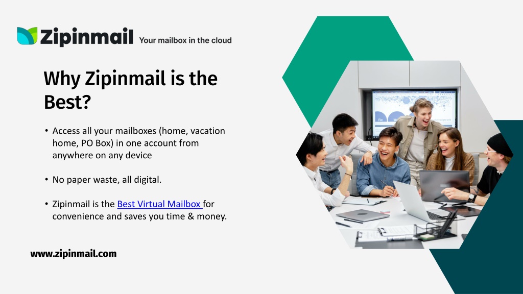 PPT - Leading Virtual Mailbox | Zipinmail PowerPoint Presentation, free ...