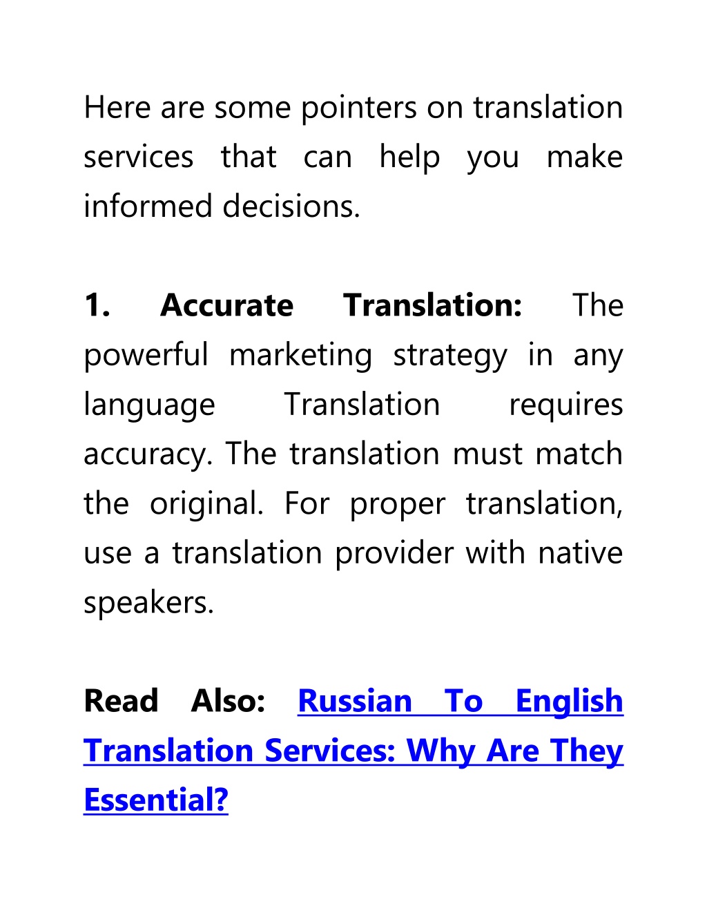 PPT - The Rising Power Of Translation In International Market ...