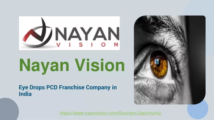 PPT - Eye Drops PCD Franchise Company in India PowerPoint Presentation ...