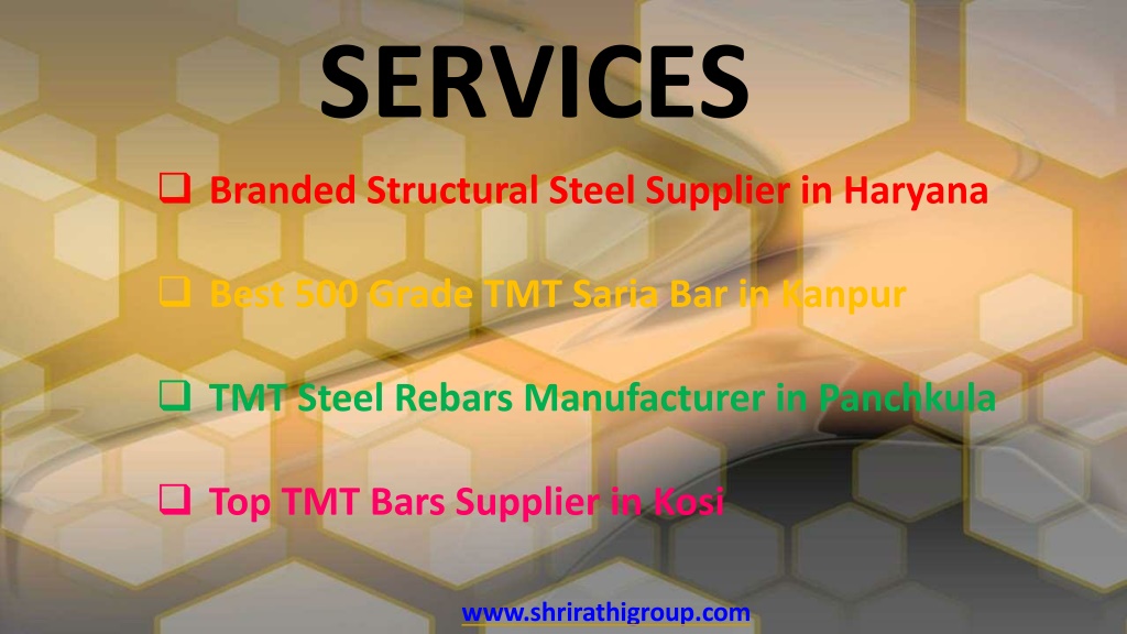 PPT - Branded Structural Steel Supplier in Haryana- Shri Rathi Group ...