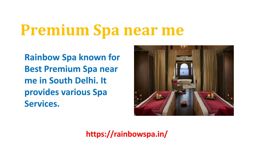 PPT - Luxury Couple Massage Spa Centre- Rainbow Spa PowerPoint ...