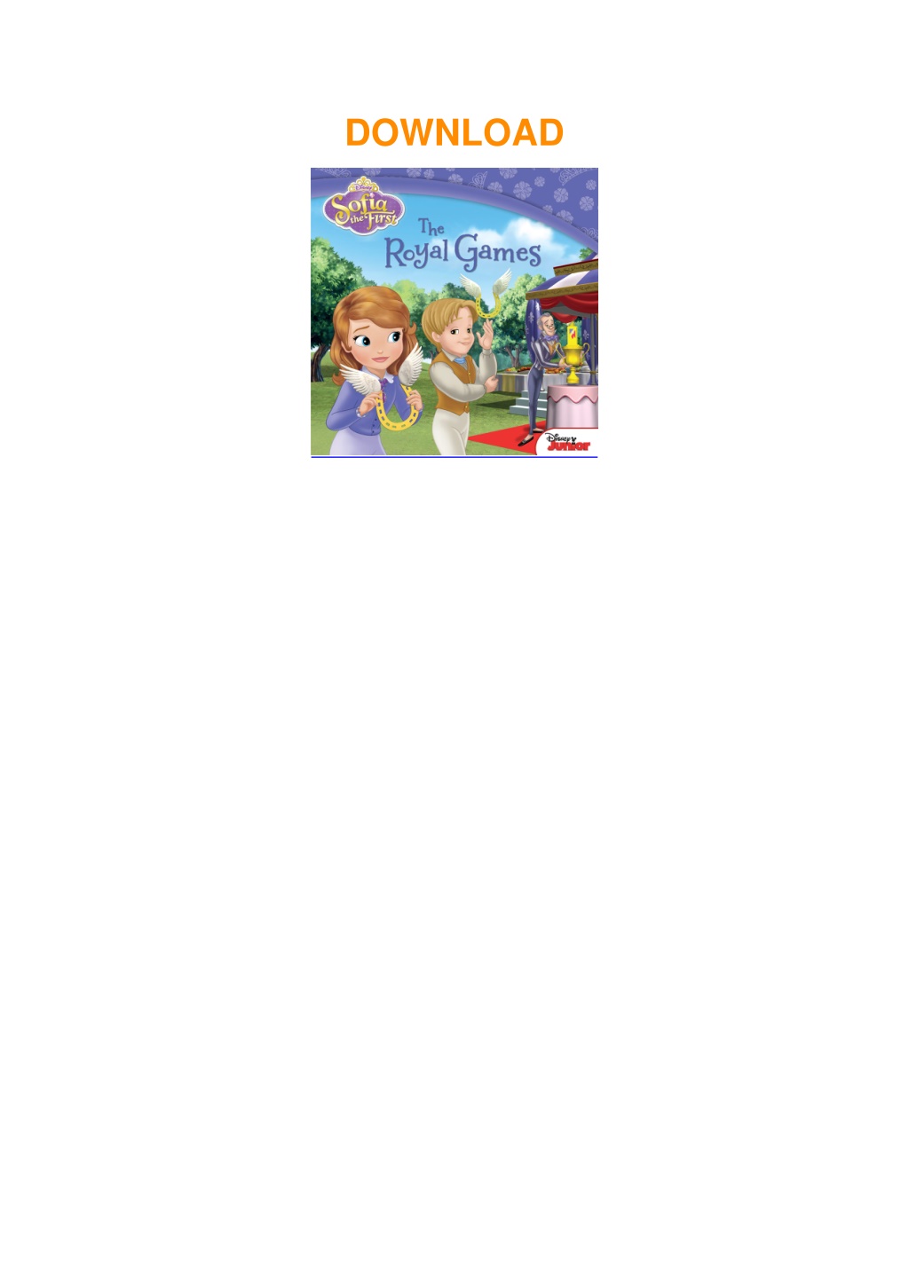 Ppt Download⚡️pdf ️ Sofia The First The Royal Games Disney 7663