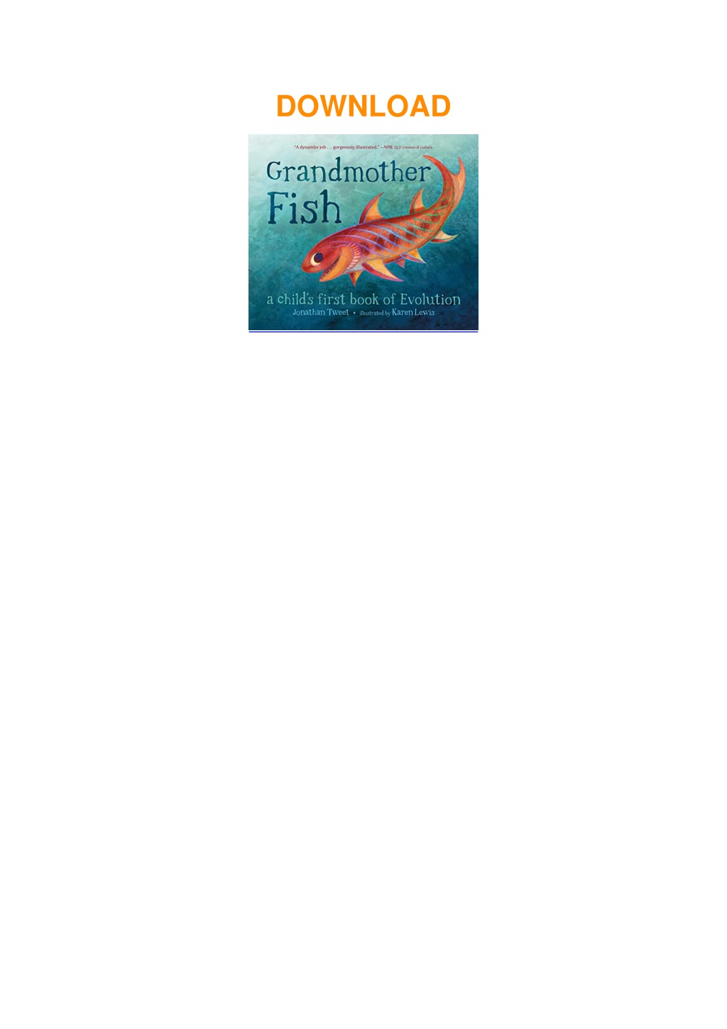 PPT - Download⚡️PDF ️ Grandmother Fish: A Child's First Book of ...