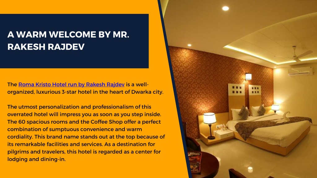 PPT - Hotel Roma Kristo - A Hotel That You Can Trust by Rakesh Rajdev ...