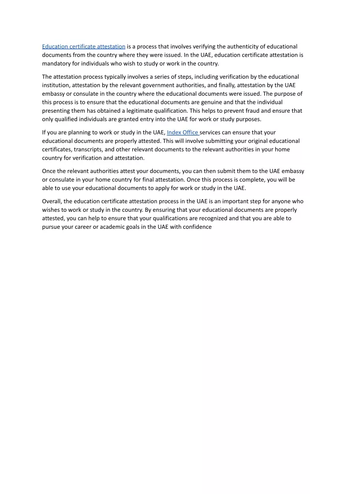 PPT - Education Certificate Attestation.docx PowerPoint Presentation ...