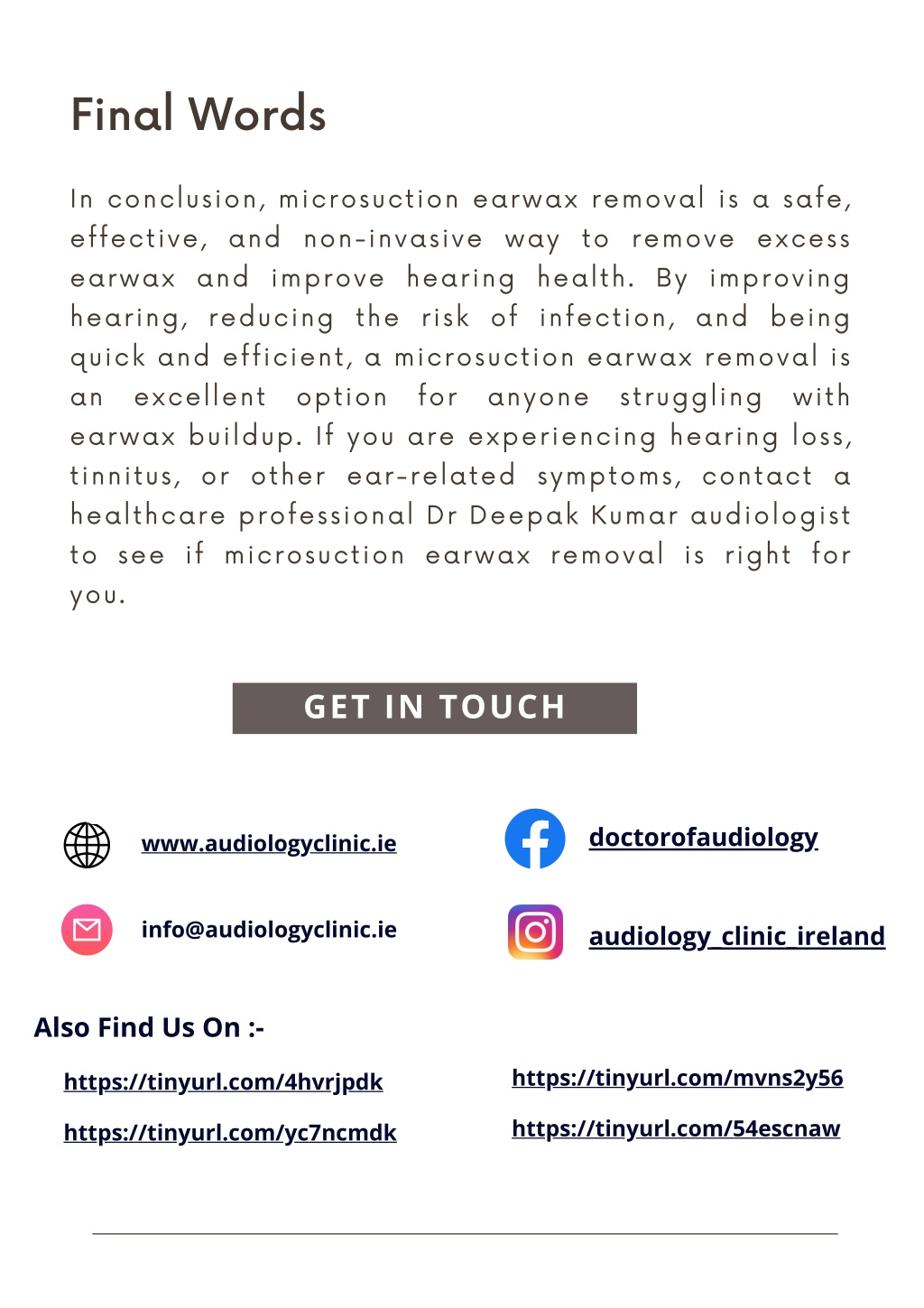 PPT - The Benefits Of Microsuction Earwax Removal For Hearing Health ...