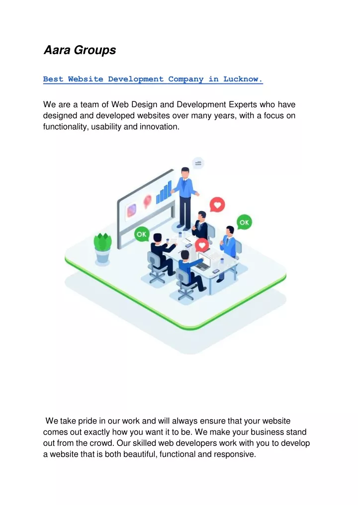 PPT - Best Website Development Company in Lucknow. PowerPoint Presentation - ID:12088463