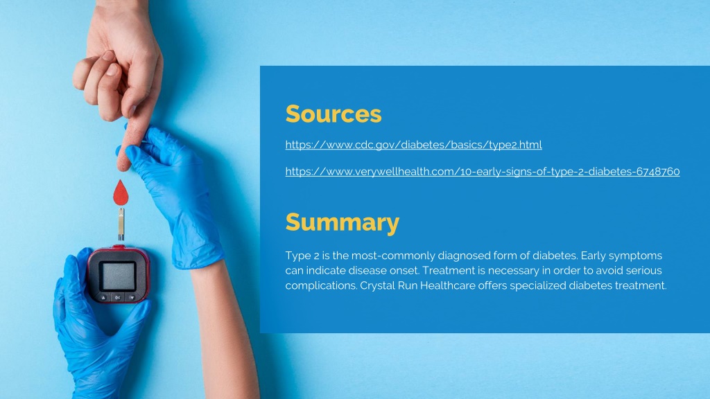 PPT - Early Signs of Type 2 Diabetes PowerPoint Presentation, free ...