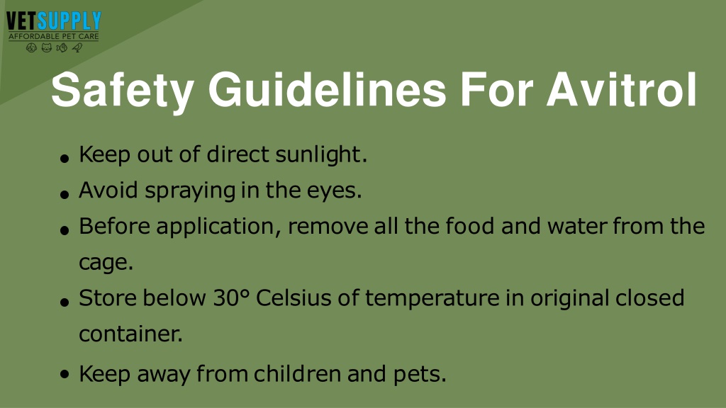 PPT - Avitrol Mite & Lice Spray for Birds Online | VetSupply PowerPoint ...