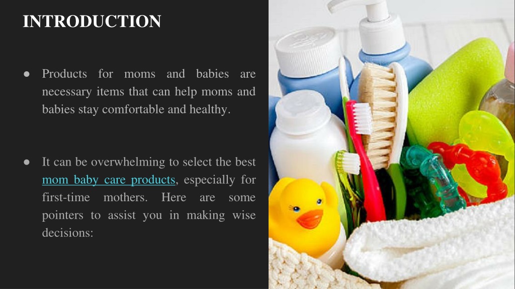 PPT - Tips to Choose Mom Baby Care Products PowerPoint Presentation ...