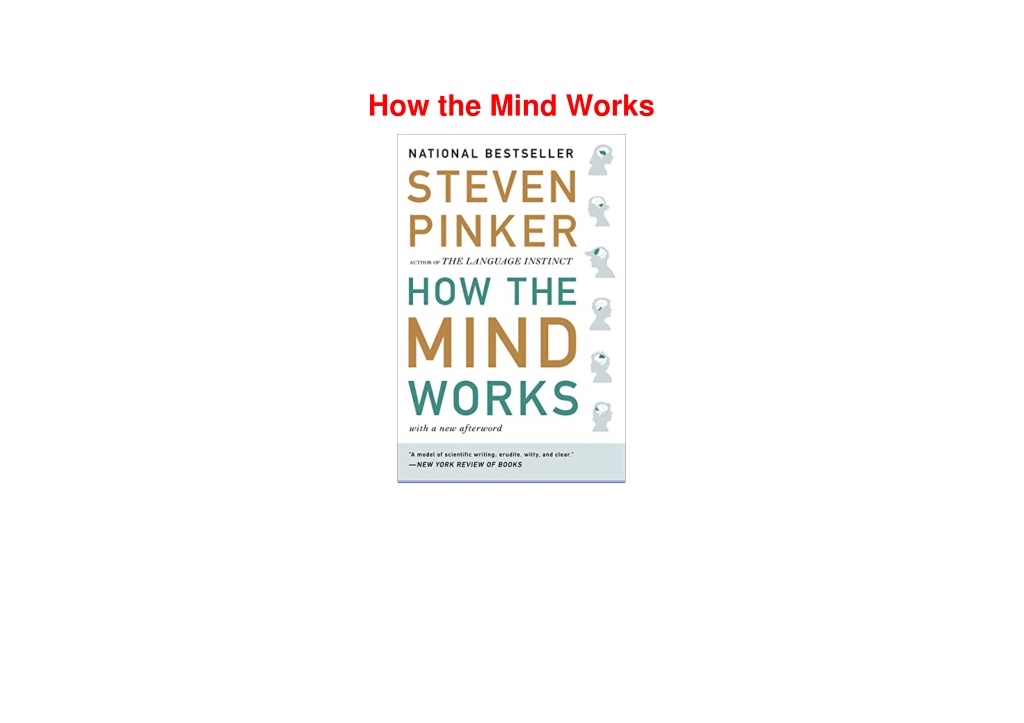 PPT - [PDF] DOWNLOAD FREE How the Mind Works download PowerPoint ...