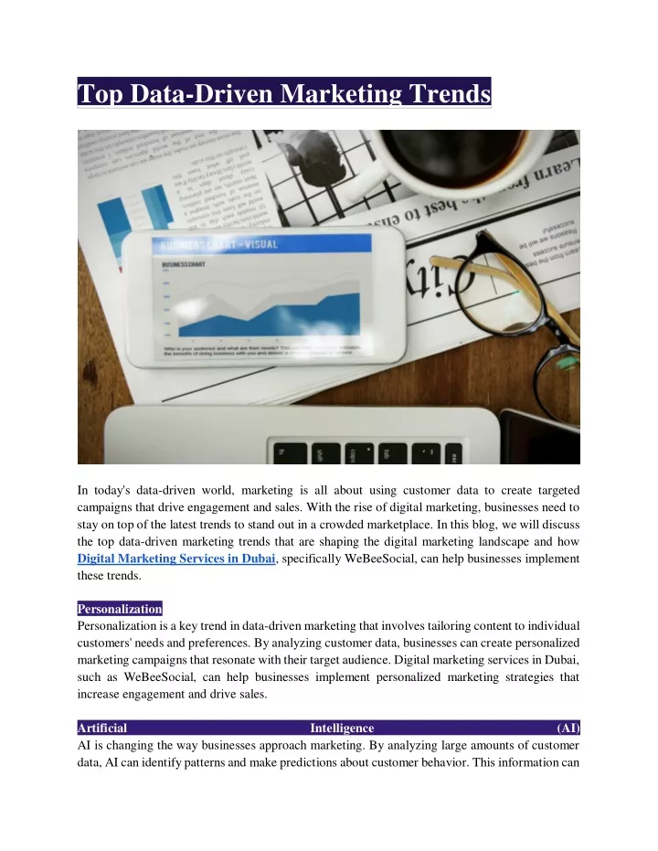 PPT - Top Data Driven Marketing Trends PowerPoint Presentation, free ...