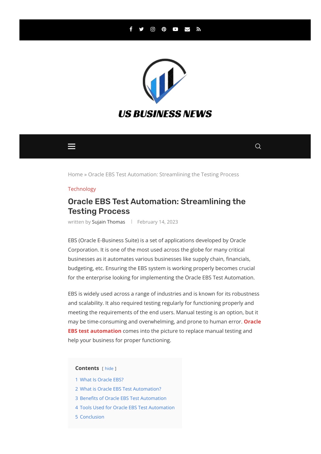 Ppt Oracle Ebs Test Automation Streamlining The Testing Process
