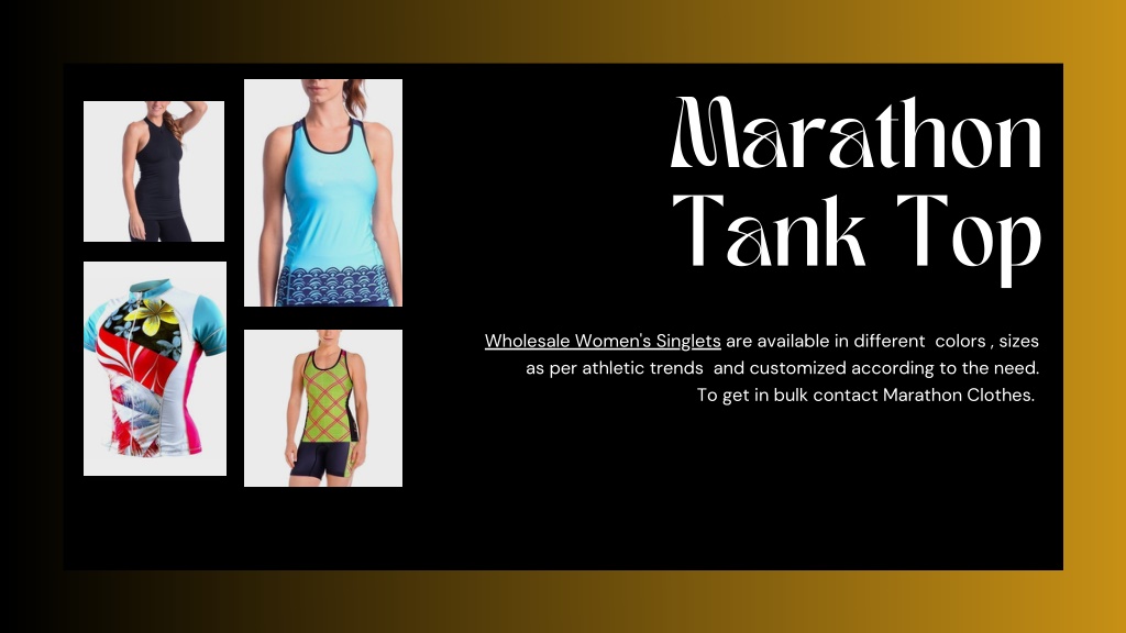 PPT - Marathon Women's Tank Top Collection PowerPoint Presentation ...