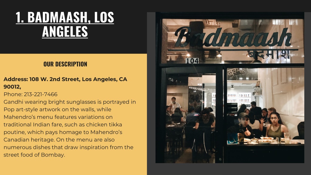 PPT - 10 Best Punjabi Restaurants in the United States PowerPoint ...